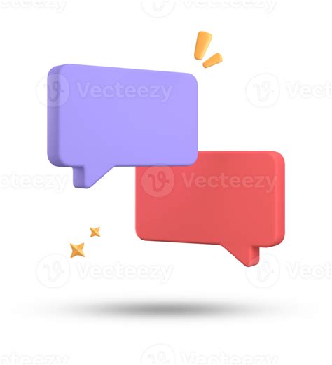 3d Rendering Of Speech Bubble 3D Pastel Chat Icon Set Set Of 3d Speak