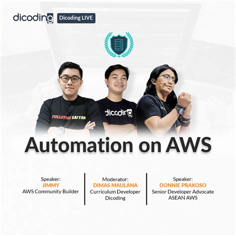 Aws X Dicoding Live Automation On Aws Dicoding Indonesia