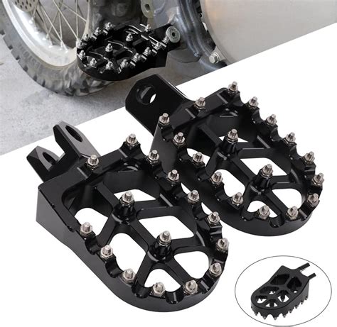 JFG RACING Dirt Bike Foot Pegs Motorcycle Footpegs Foot Rests Pedals