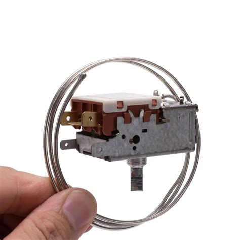 70cm Refrigerator Thermostat 3 Pins Metal Cord Freezer Temperature