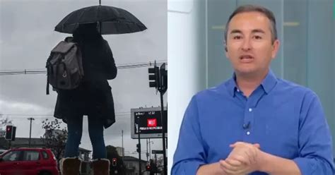 Vuelve la lluvia en Santiago Meteorólogo Alejandro Sepúlveda