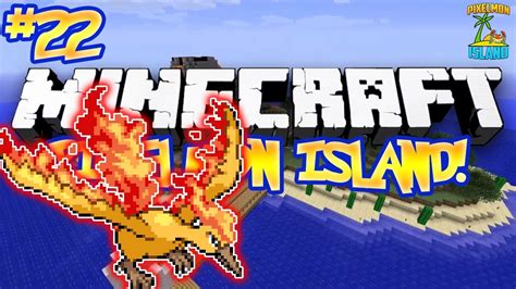 CATCHING MOLTRES PIXELMON ISLAND ADVENTURE Minecraft Pokemon Mod