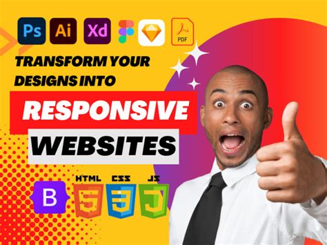 Convert Figma To Html Psd To Html Xd To Html Css Responsive Bootstrap