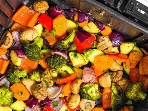 Receita Simples E Deliciosa De Legumes Na Air Fryer