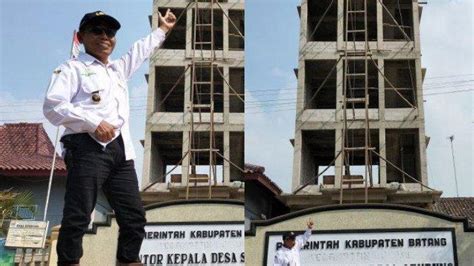 Kisah Kades Sembung Batang Viral Bangun Kantor Desa 8 Lantai
