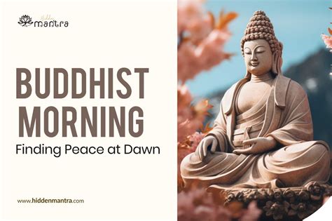 Buddhist Morning Prayer Quotes Routine