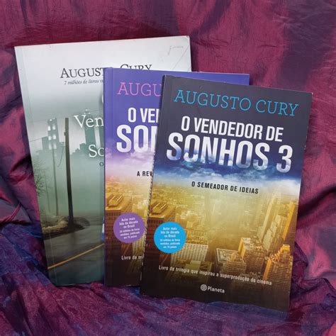 Livros Trilogia O Vendedor De Sonhos Augusto Cury Shopee Brasil