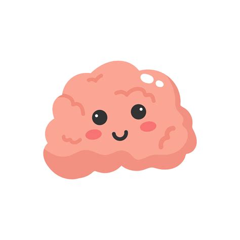 Cute Cartoon Brain Brain Illustration 10789831 PNG