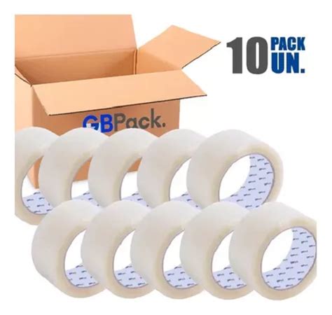 Kit Fita Adesiva Transparente X Durex Extra Forte Mercadolivre