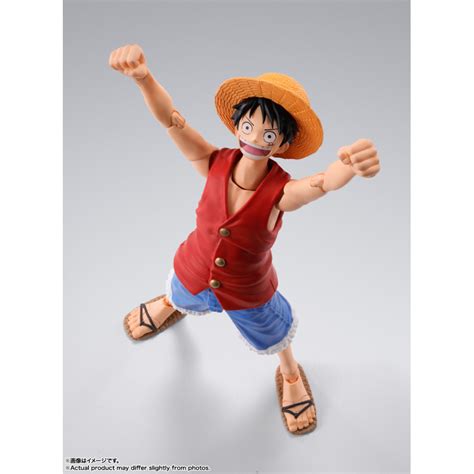 S H Figuarts Monkey D Luffy Romance Down One Piece Action Figure