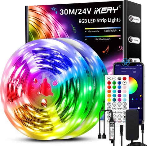 Bluetooth LED Strip 10M 600 LEDS 5050 RGB LED Streifen APP Steuerbar