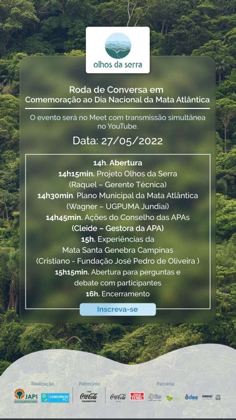 Comemoração do Dia Nacional da Mata Atlântica conta Roda de