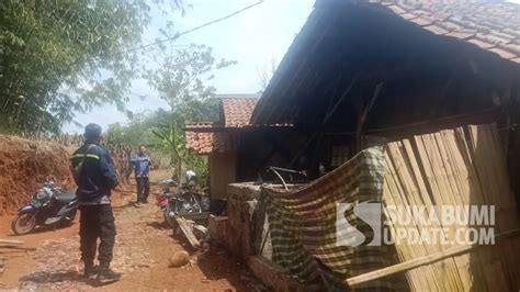 Rumah Rawan Ambruk Sekeluarga Di Purabaya Sukabumi Diungsikan