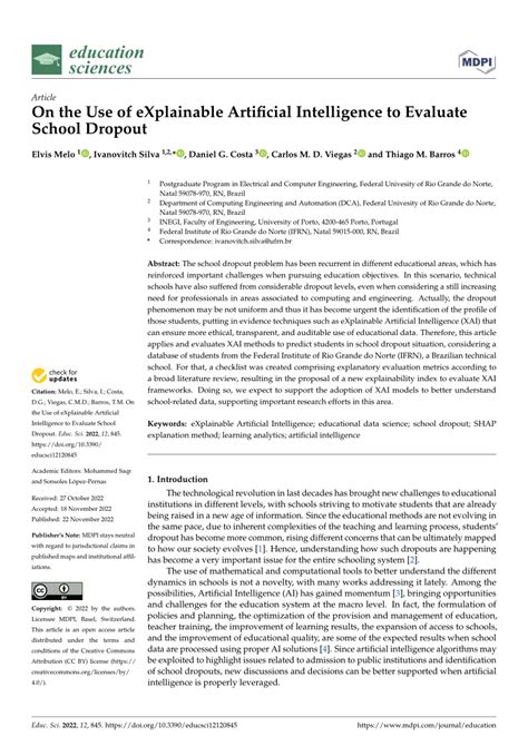 pdf on the use of explainable artificial intelligence to evaluate school dropout