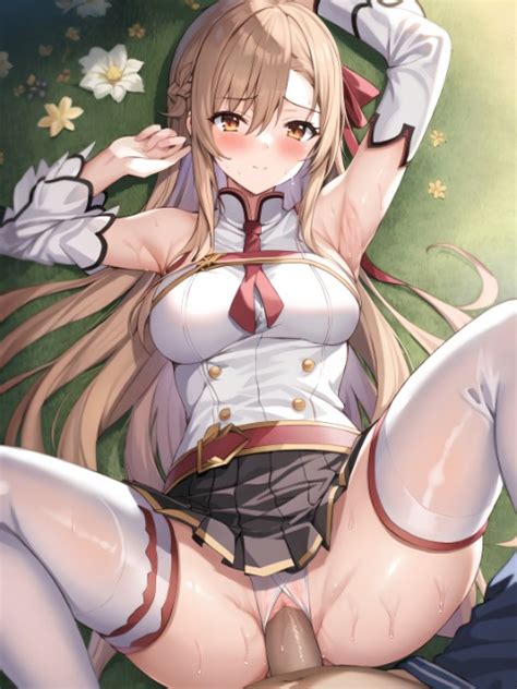 Rule 34 XYZ Sword Art Online Yuuki Asuna Nai Diffusion Stable