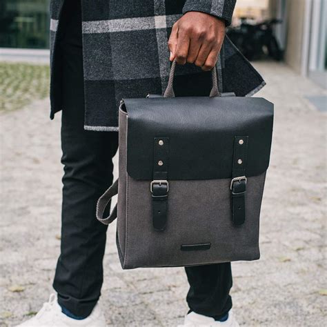 Bonjour Figure Pousser petit sac à dos homme tendance Noël consonne