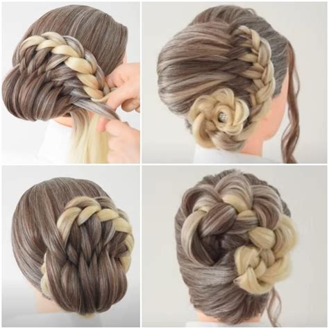 Lilyon Makeup A Roundup Of Chich Braided Buns Facebook Beauty Pop Beauty Goals Beauty