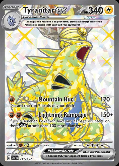 Tyranitar Pokemoncard