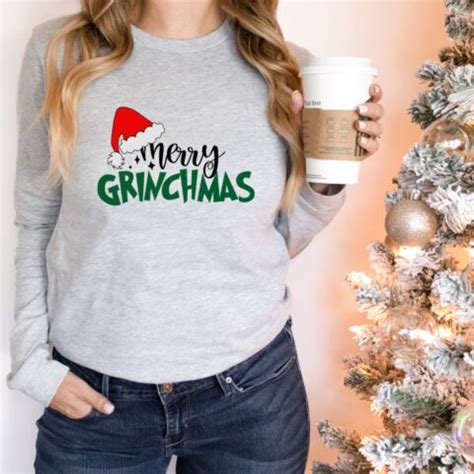 FREE Merry Grinchmas SVG 2 Versions Leap Of Faith Crafting