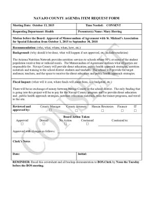 Fillable Online Motion Before The Board Approval Of Memorandum Of