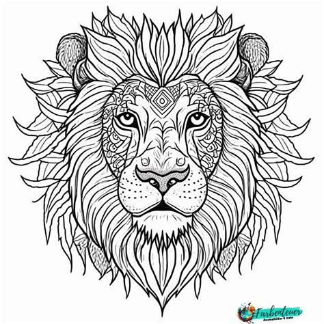 Mandala L We Ausmalbild Entspannung Und Kreativit T F R Kinder Und