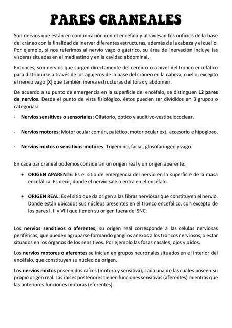 Pares Craneales G UDocz