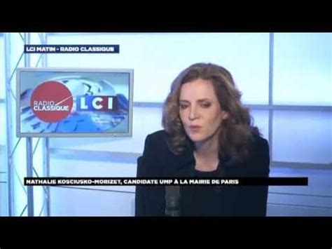 Nathalie Kosciusko Morizet invitée politique de Guillaume Durand avec