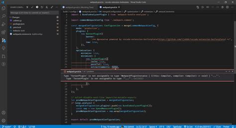 [webpack5] type terserplugin is not assignable to optimization minimizer option · issue 333