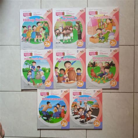 Jual Buku Tematik Terpadu Erlangga Kelas Sd Tema A B C D E D G