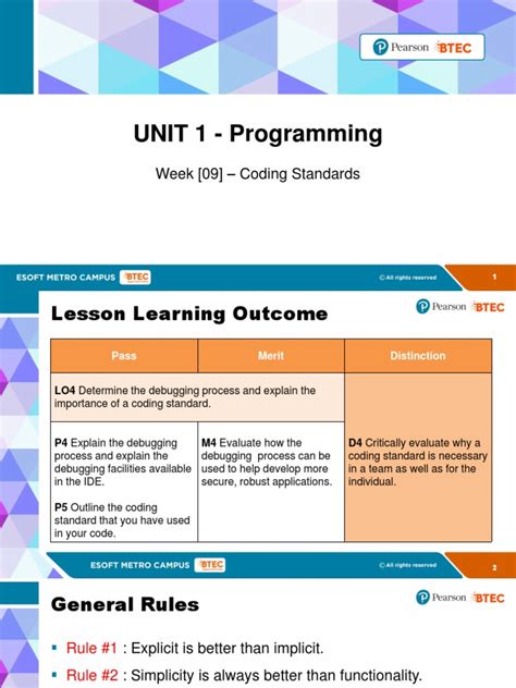 75 1591946604918 hnd prg w9 coding standards pdf computer programming software engineering