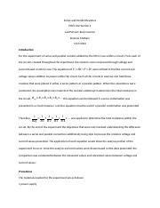 Series And Parallel Lab Report Docx Series And Parallel Resistors