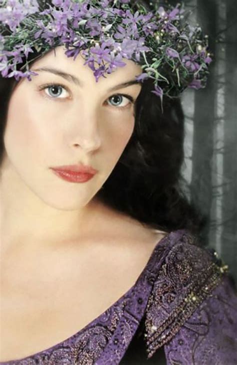 Liv Tyler Steven Tyler She Was Beautiful Most Beautiful Women Tolkien Arwen Undomiel Cool