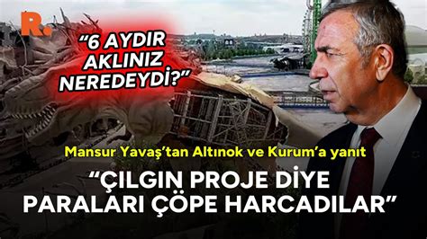 Mansur Yavaş tan Altınok ve Kurum a sert sözler Birisi emekliye para