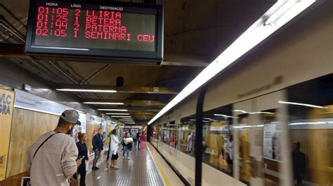 Restablecida la circulación de la Línea 1 y 2 de Metrovalencia que