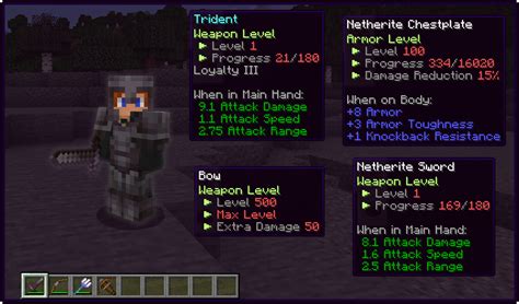Lukas Weapon Leveling Minecraft Mods CurseForge