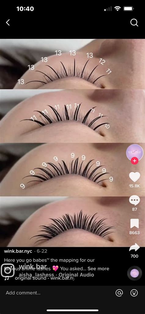 Anime Lash Mapping Whispy Lashes Perfect Eyelashes Lashes