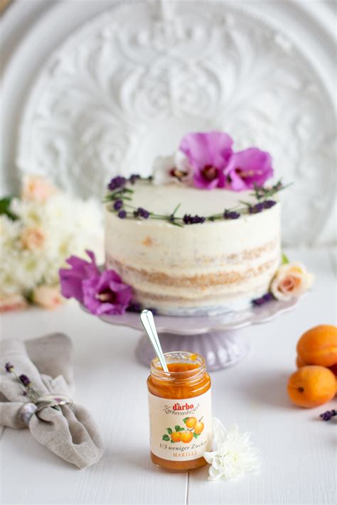 Vollwertige Torte Mit Topfencreme Und Marille Zuckerreduziert Baking