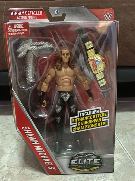 HBK Shawn Michaels WWE Mattel Elite Network Spotlight Series Figure New