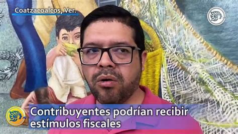 Contribuyentes Podr An Recibir Est Mulos Fiscales Para Cumplir Con