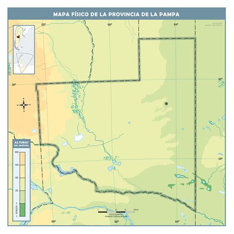 Mapas físicos mudos de la Argentina Educ ar