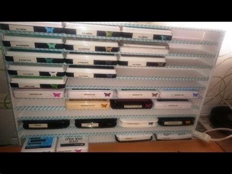 Diy Organizandor De Tintas Con Carton Pluma Seguimos Organizando El