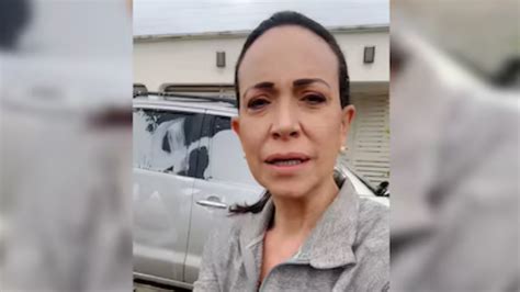 VIDEO María Corina Machado denuncia atentado en su contra noticias