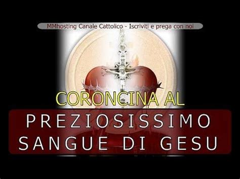 Coroncina al Preziosissimo Sangue di Gesù Citazioni sagge Preghiere