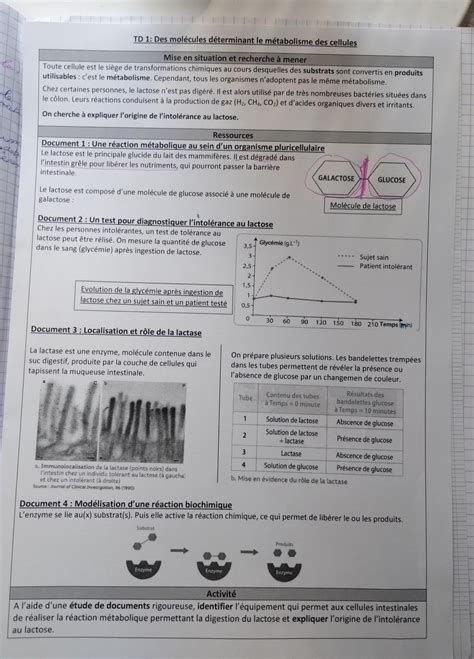 Bonjour J Aurais Besoin D Indication Pour Faire Mon Devoir De Svt Merci