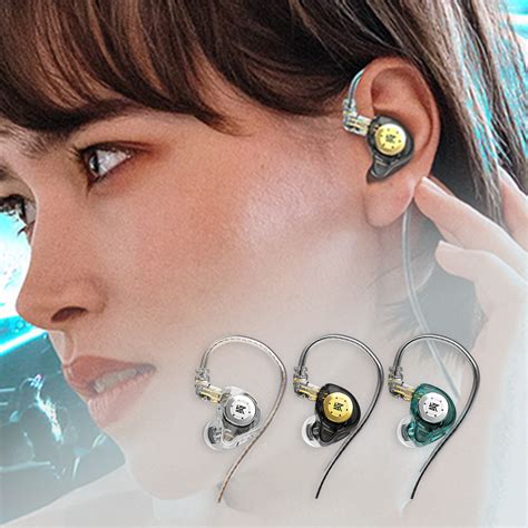 New Kz Edx Pro Earphones Bass Earbuds In Ear Monitor Headphones Sport
