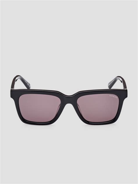 Plastic Square Sunglasses Guess