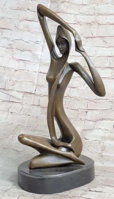 NUDE LADY GIRL Figura Naked Woman Femmina Scultura Statua Abstract 18