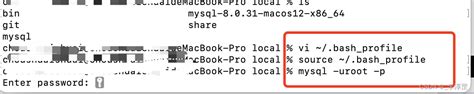 mac上安装mysql的详细步骤及配置 mysql 服务器之家
