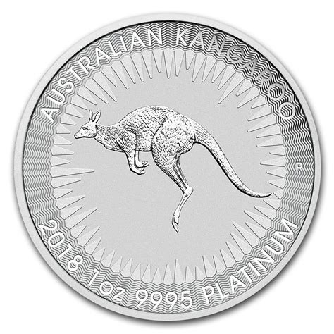 MEZEI Münzen Edelmetalle 1 Unze Platinmünze Australien Känguru