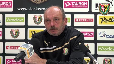 Konferencja trenera Stanislava Levego przed meczem Śląsk Wrocław